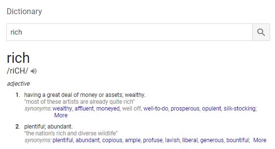 Rich – A Learning a Day